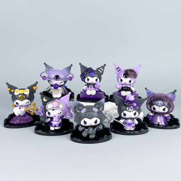 Toys | 8pcs Sanrio Werewolves Millers Hollow Series Blind Box Kuromi Action Figures | Poshmark